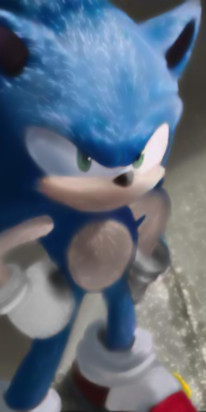 Paramount redesigned Sonic - Digital Drawing » CreativeOnes Academy